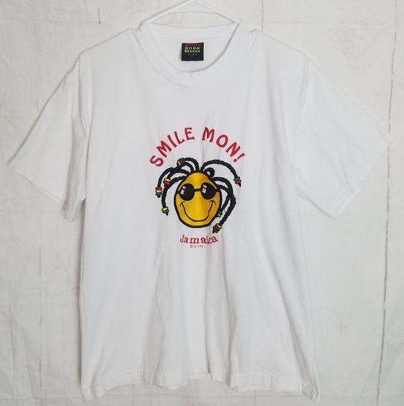 roots rock reggra | Shirts | Roots Rock Reggae Smile Mon Graphic Tshirt ...